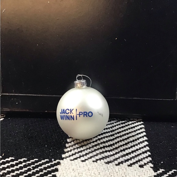 Holiday | Jack Winn Pro White Ornament | Poshmark